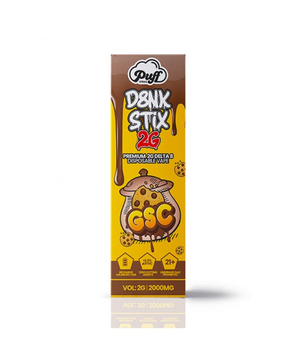Puff Xtrax Dank Stix Delta-8 Disposable | 2-Gram, New