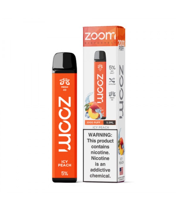 Zoom Disposable | 2000 Puffs | 5.5mL, Clearance